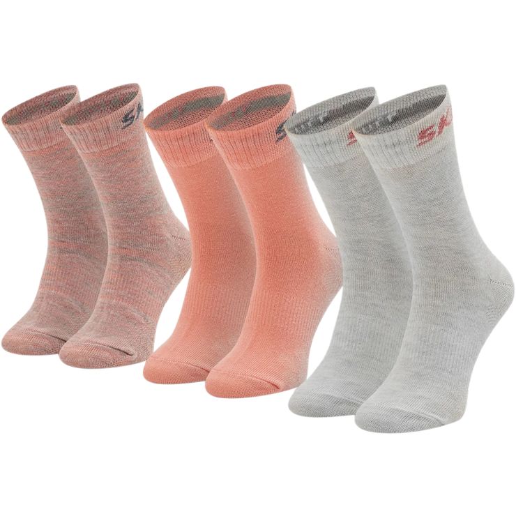 Skechers Girls Mesh Ventilation Socks Roz | hervis.ro