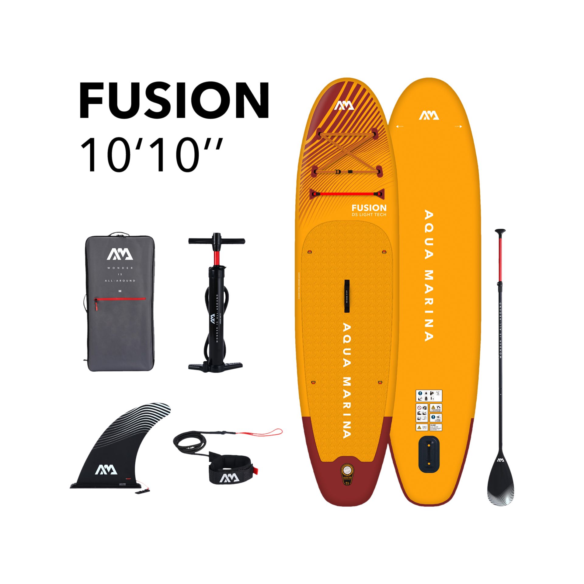 Aqua Marina SUP FUSION Oranžna | hervis.si