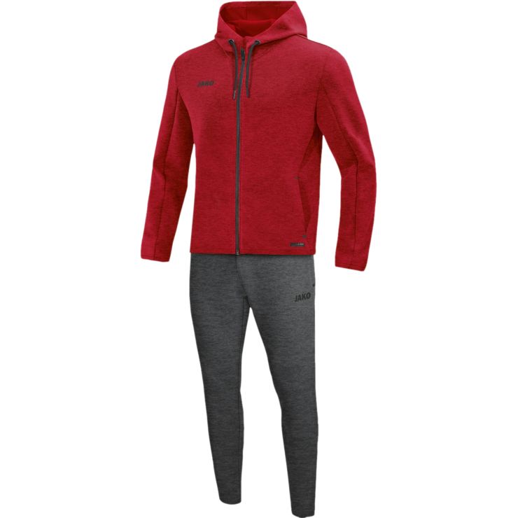 Jako Jogginganzug Premium Basics Rot | hervis.de